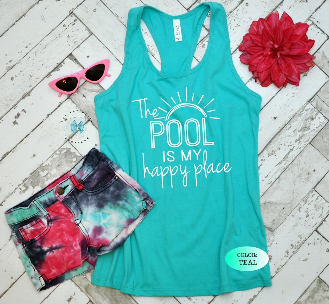 Tank Tops for Women, Pool Tank Top, Summer Tank Top, Summer Shirt ...