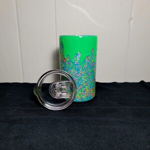 80s Retro Drip Glitter Tumblers - Etsy
