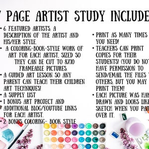 Impressionist Artist Study, Cycle 2 Fine Arts, Rembrandt, Gainsborough ...