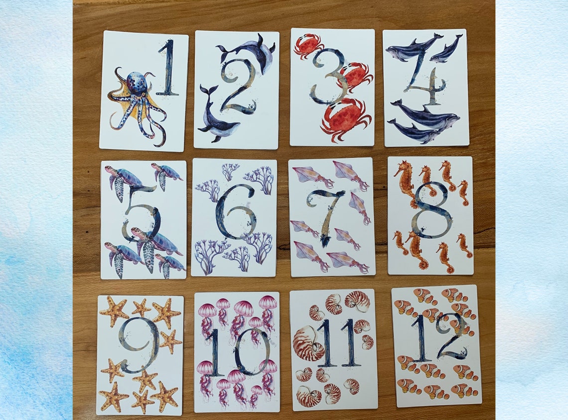 Preschool Ocean Unit Study Set Kindergarten Ocean Theme - Etsy