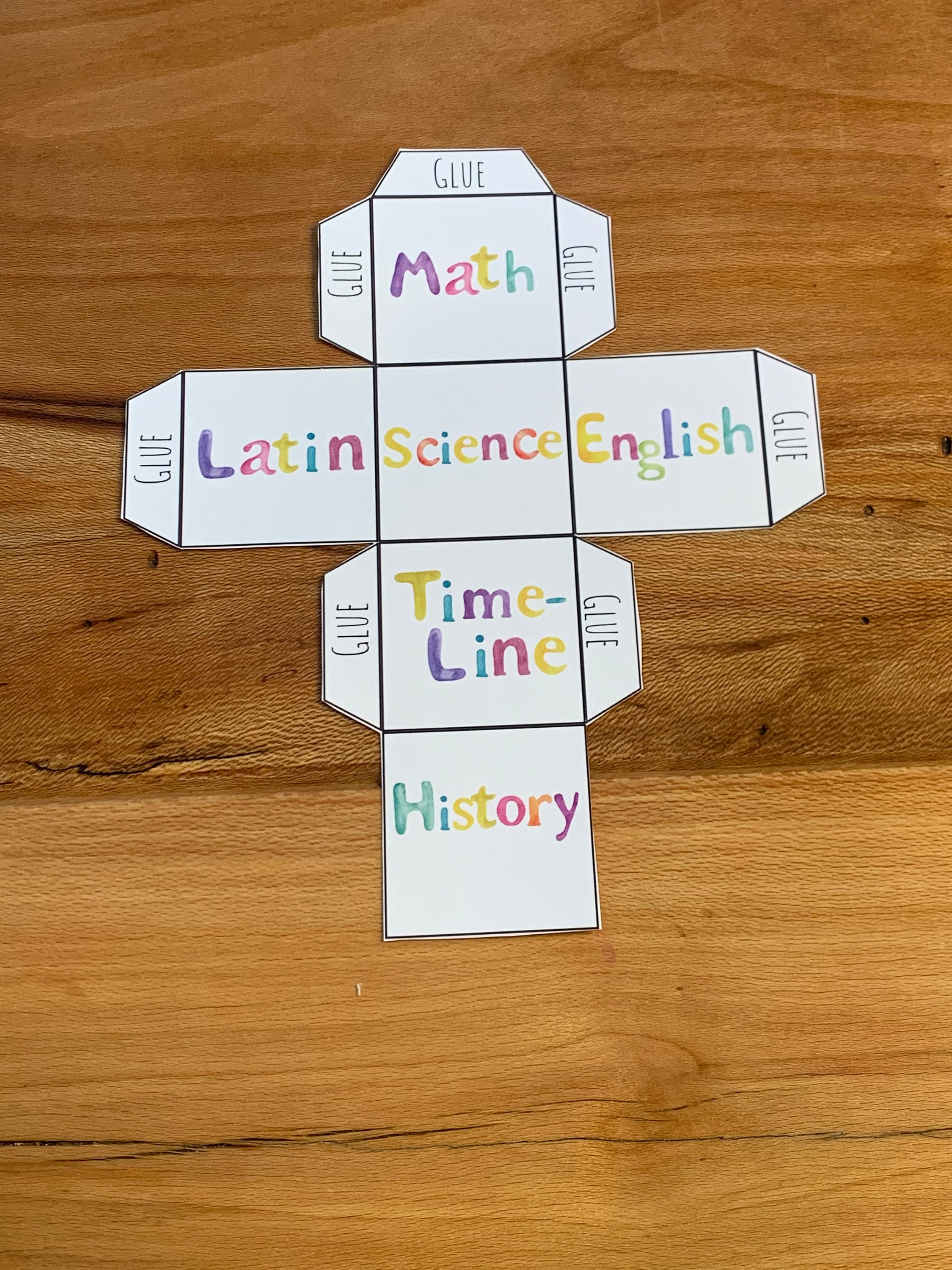 Classical Conversations Review Game Dice Community Day - Etsy