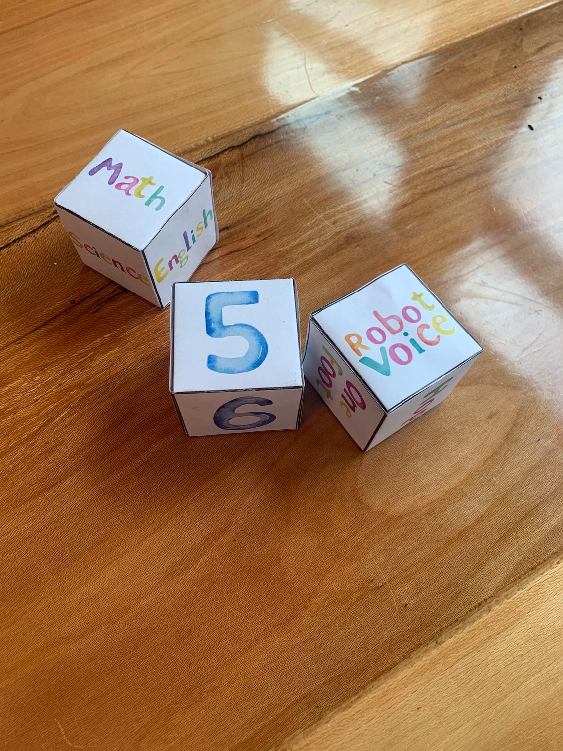 Classical Conversations Review Game Dice Community Day - Etsy