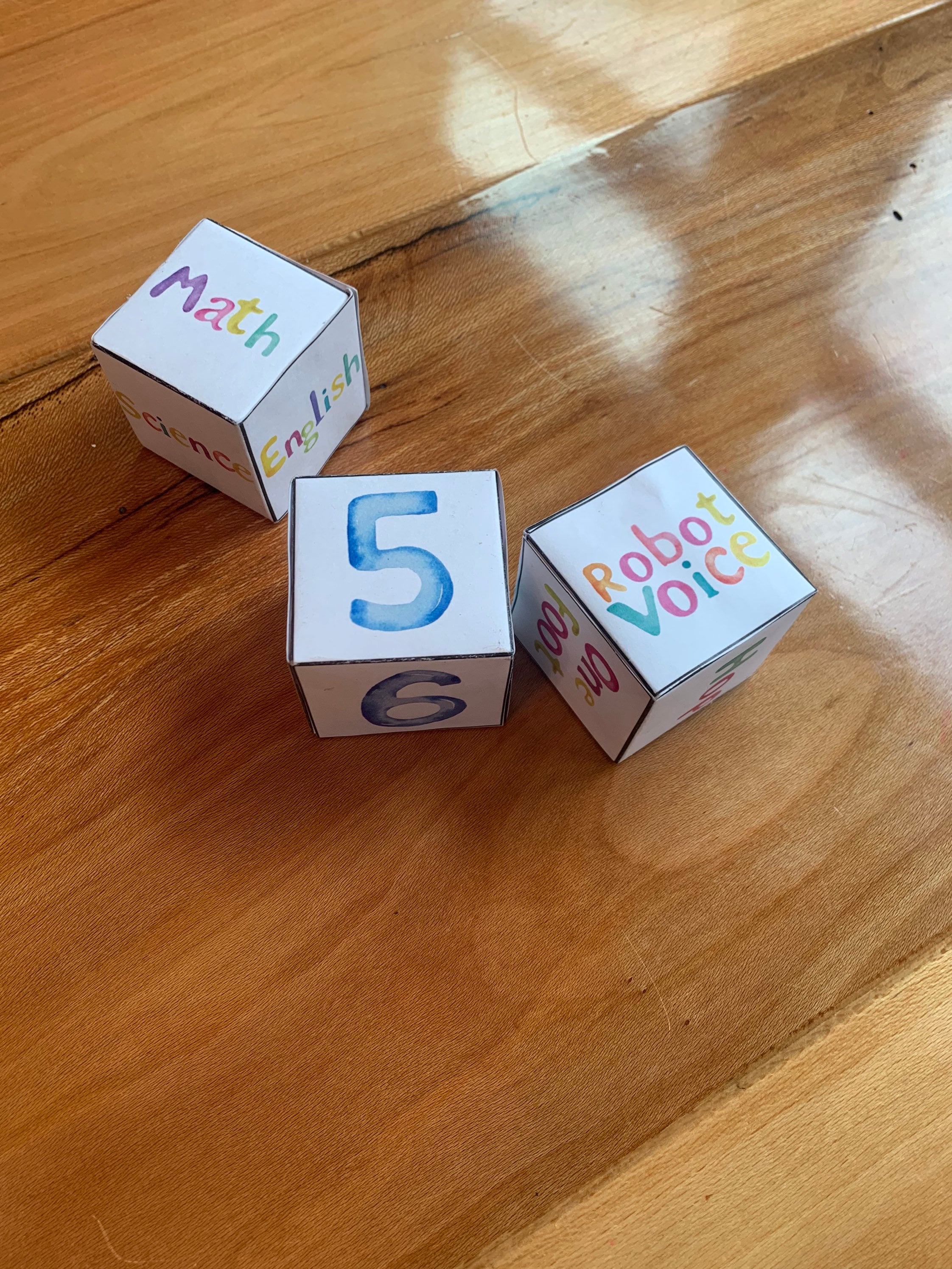 Classical Conversations Review Game Dice Community Day - Etsy