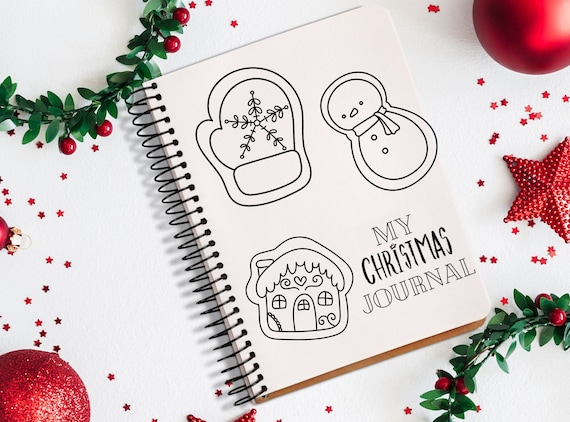 Christmas Draw and Write Journal Digital Download Christmas - Etsy