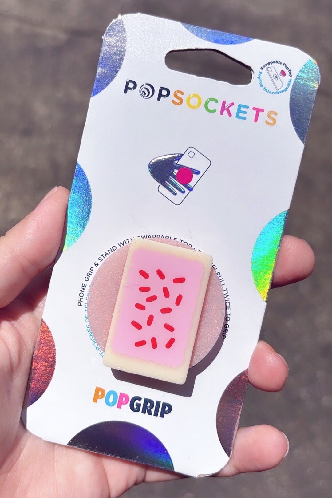Cherry Breakfast Toaster Pastry Mobile Kindle Grip Badge Reel - Etsy