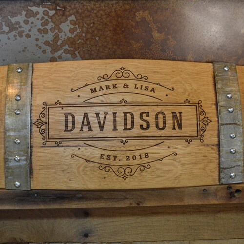 Wine Barrel Stave Signs - Etsy