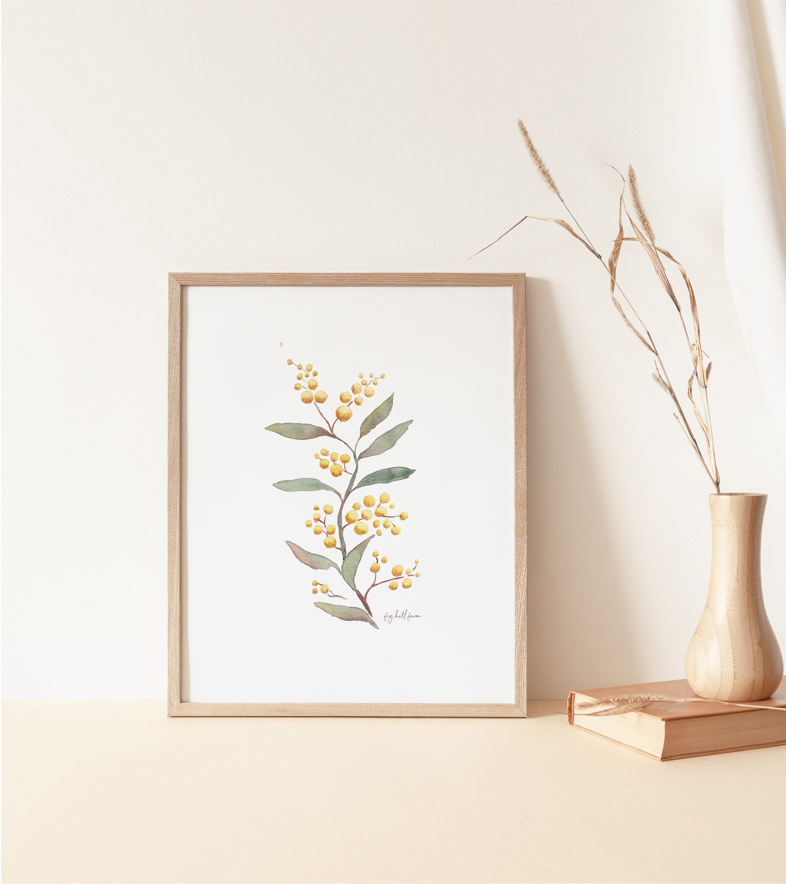 Morning Wattle Printable Art Instant Digitial Download - Etsy