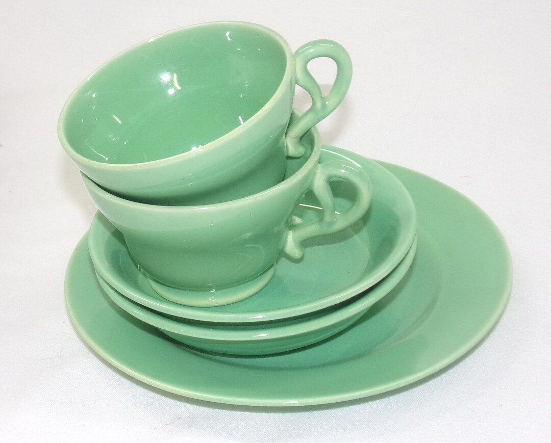 Misc. Lot of Franciscan / Gladding Mcbean 'el Patio' Apple Green Dishes - Etsy