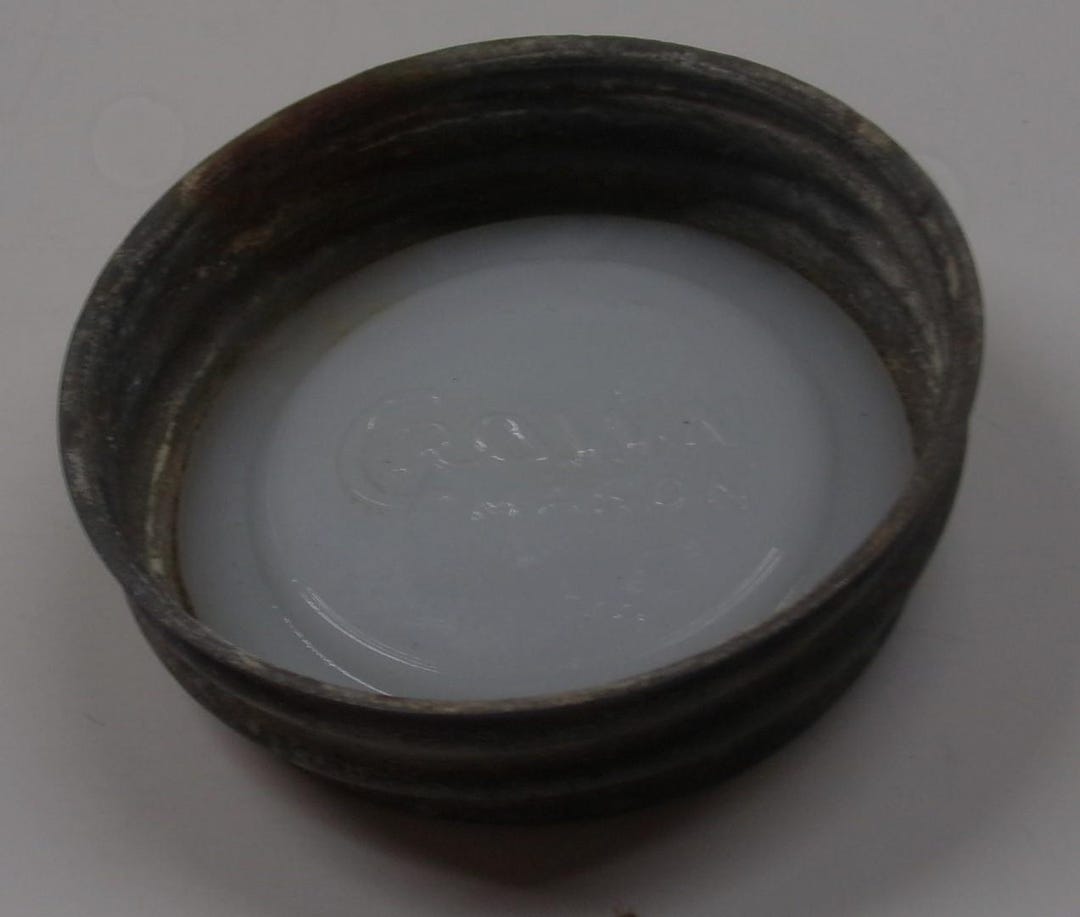 Crown Mason Zinc Jar Lid - Etsy