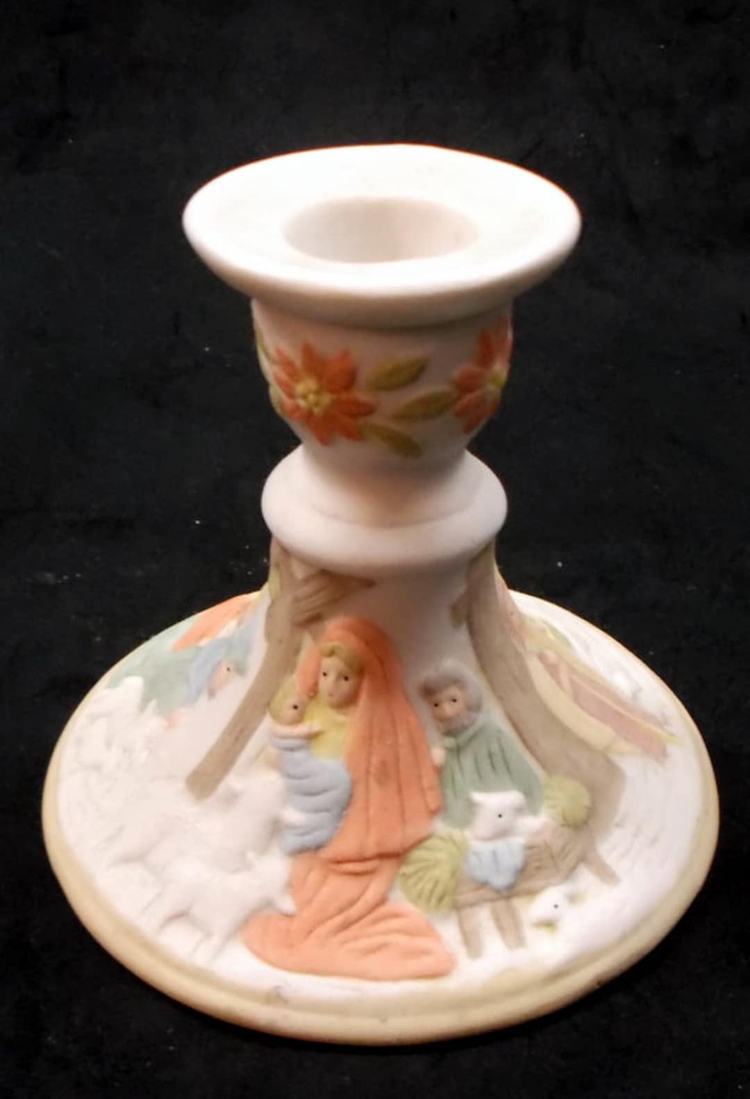 Lefton 'the Christopher Collection' Nativity Candlestick 03430 With ...