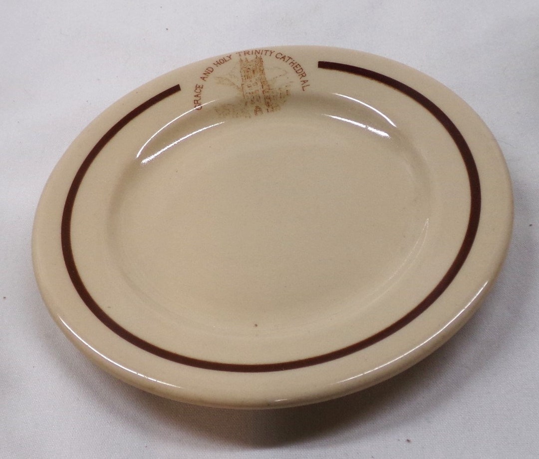 Sterling China 'grace & Holy Trinity' Bread Plate - Etsy