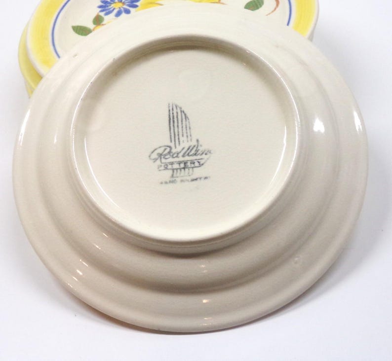 Set of 4 Red Wing 'brittany' Dinner Plates - Etsy