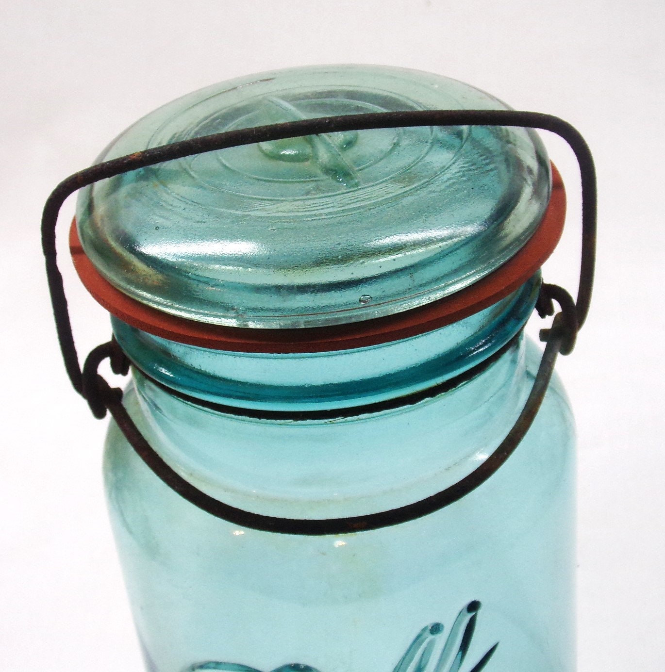 Ball Sanitary Sure Seal Quart Fruit Jar - Etsy
