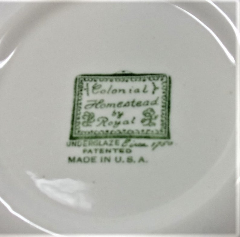 Royal China 'colonial Homestead' 9" Vegetable Bowl - Etsy