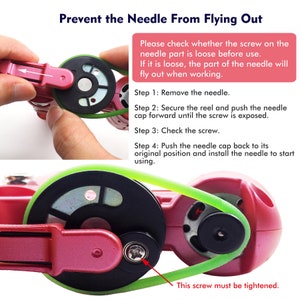 Electric Needle Felting Machine for 1 Needle, Handheld Single Needle ...