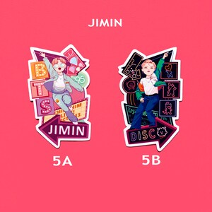 BTS Dynamite Inspired Stickers - Weatherproof - Etsy