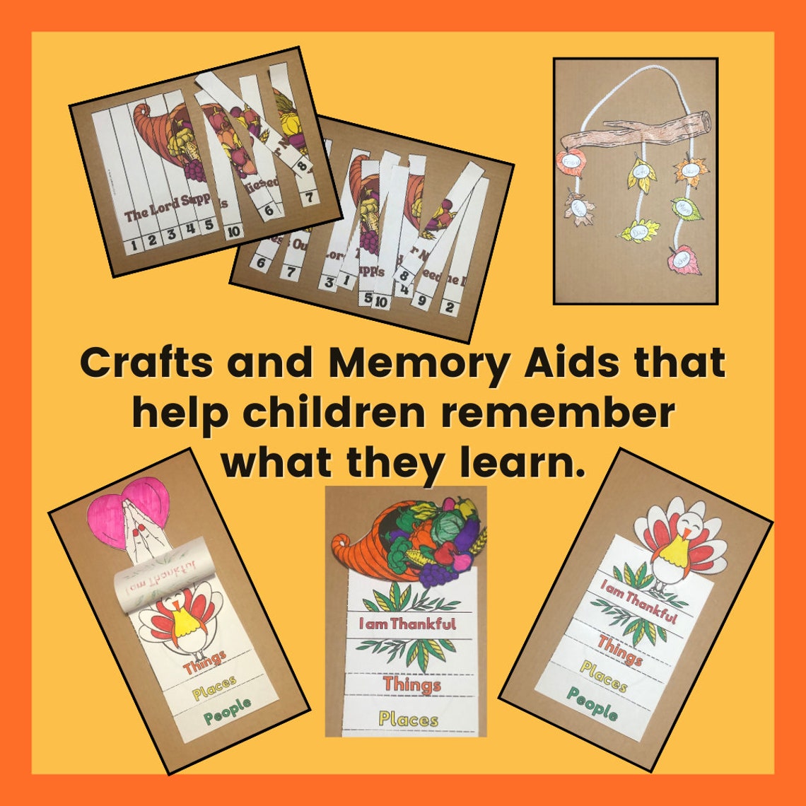 O, Give Thanks to the Lord! Children's Lesson & Activity Set /printable ...