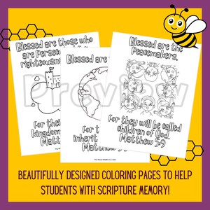 Beatitudes Lessons for Children (printable, Sunday School, Children's ...