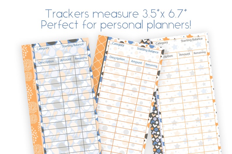 Printable Spending Tracker - Cashless Envelope System - Personal ...