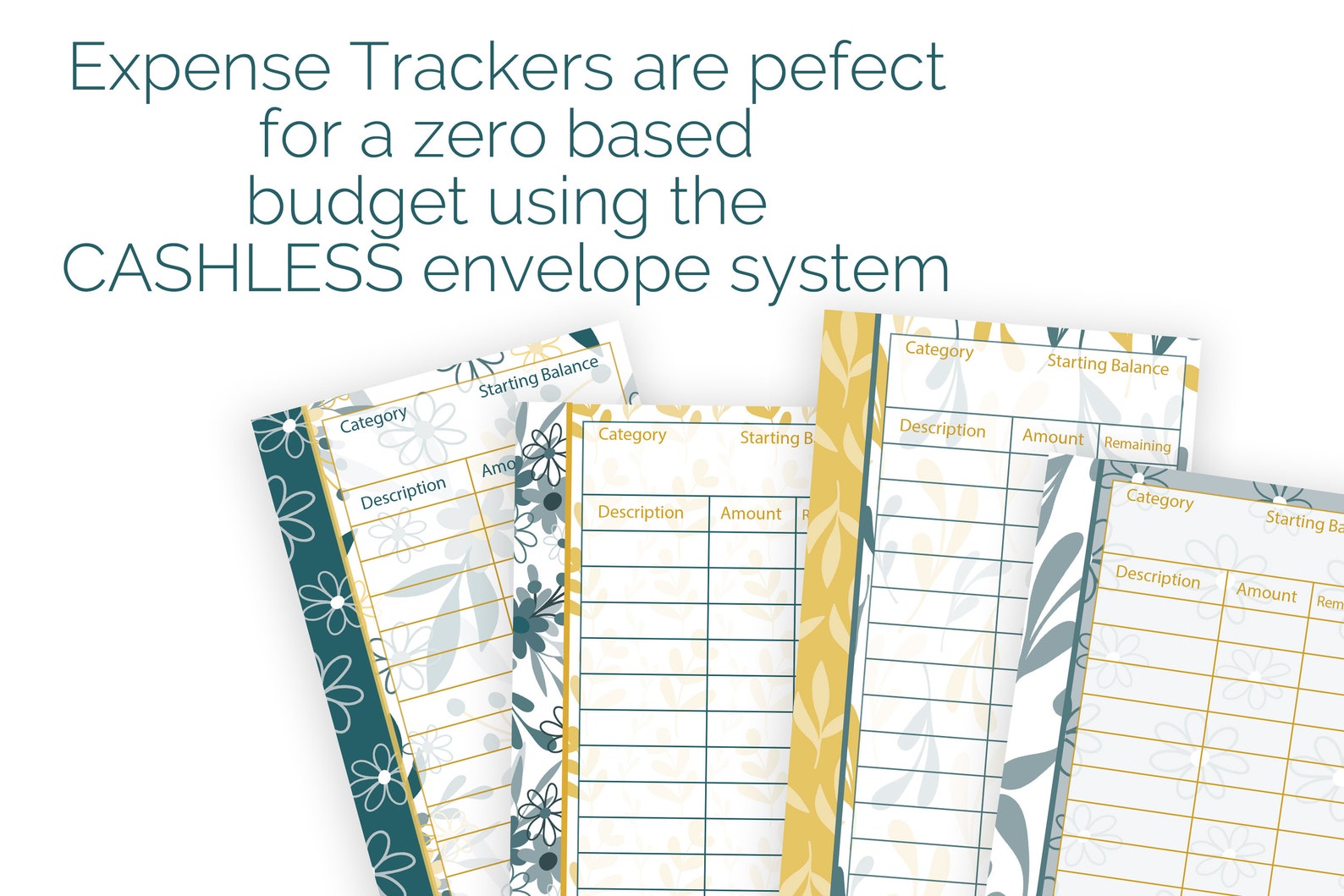 Expense tracker printable for envelope - ressinfo