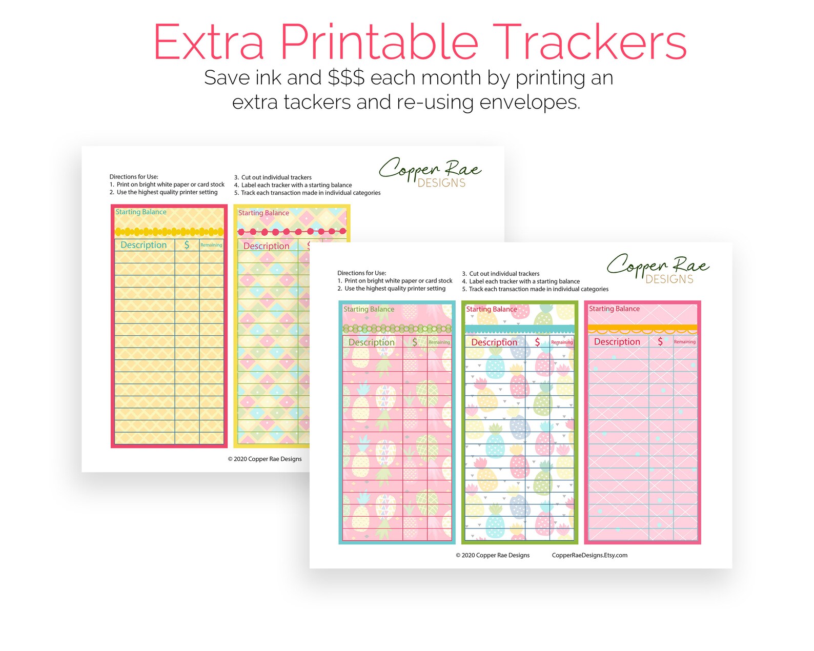 Printable Envelopes, Personal Planner Envelopes, Happy Planner, Filofax ...