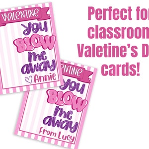 Printable Valentine's, Classroom Valentines, Kids Valentines for School ...