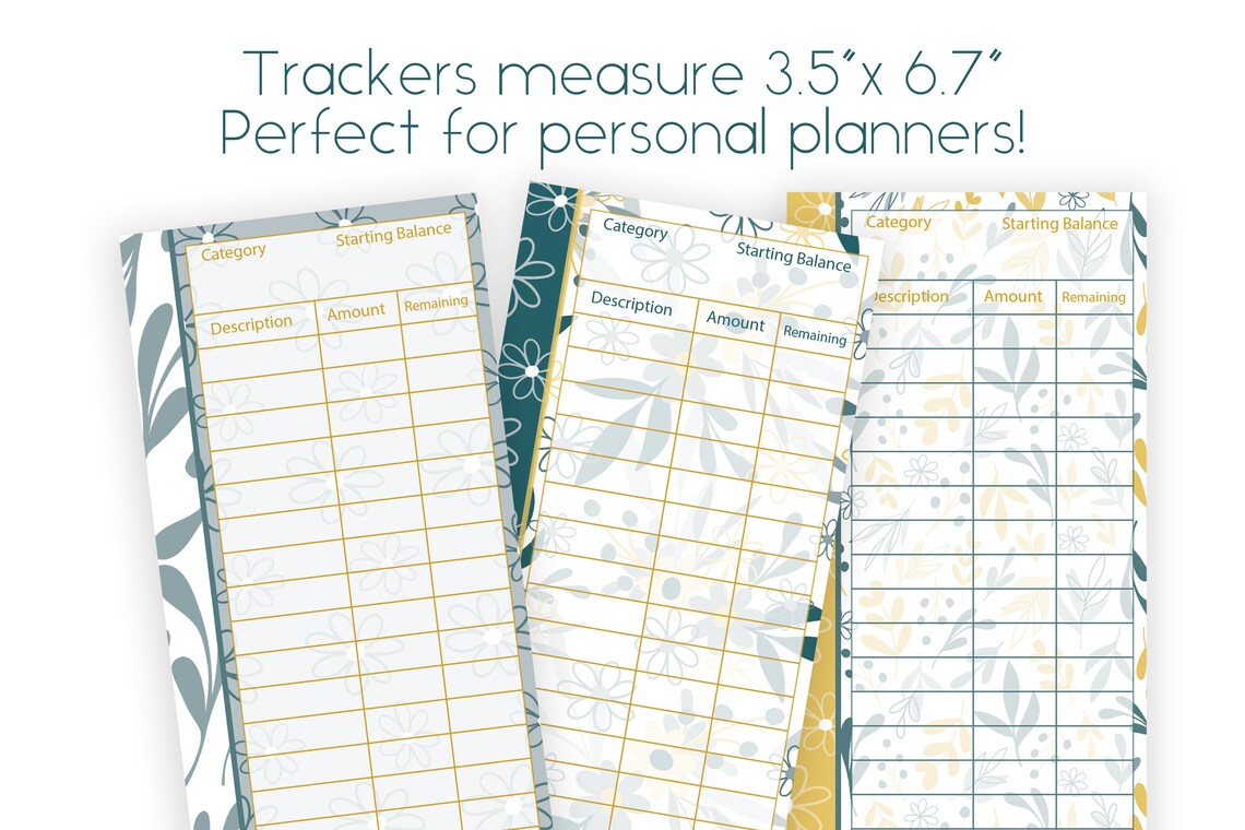 Expense tracker printable for envelope - hobbyrilly