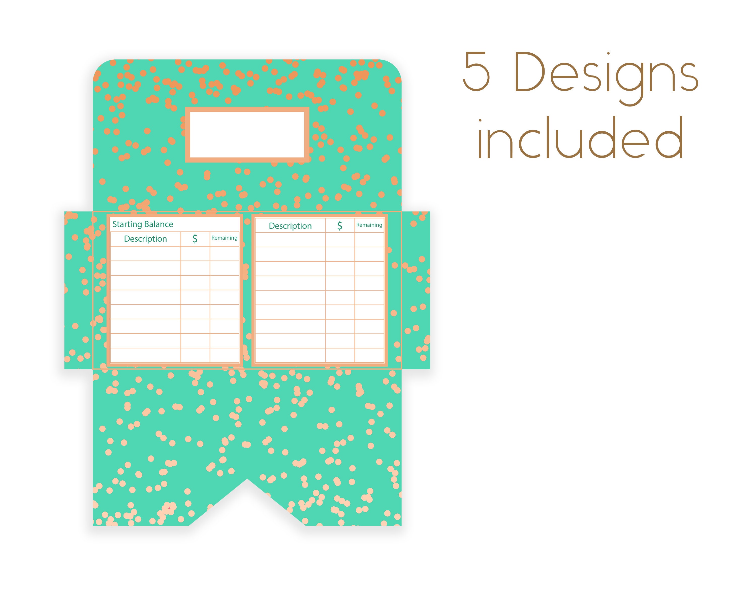 Printable Cash Envelopes for Use as a Budget Planner Set of | Etsy