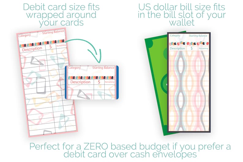 Free envelope expense tracker printable - fitysilk