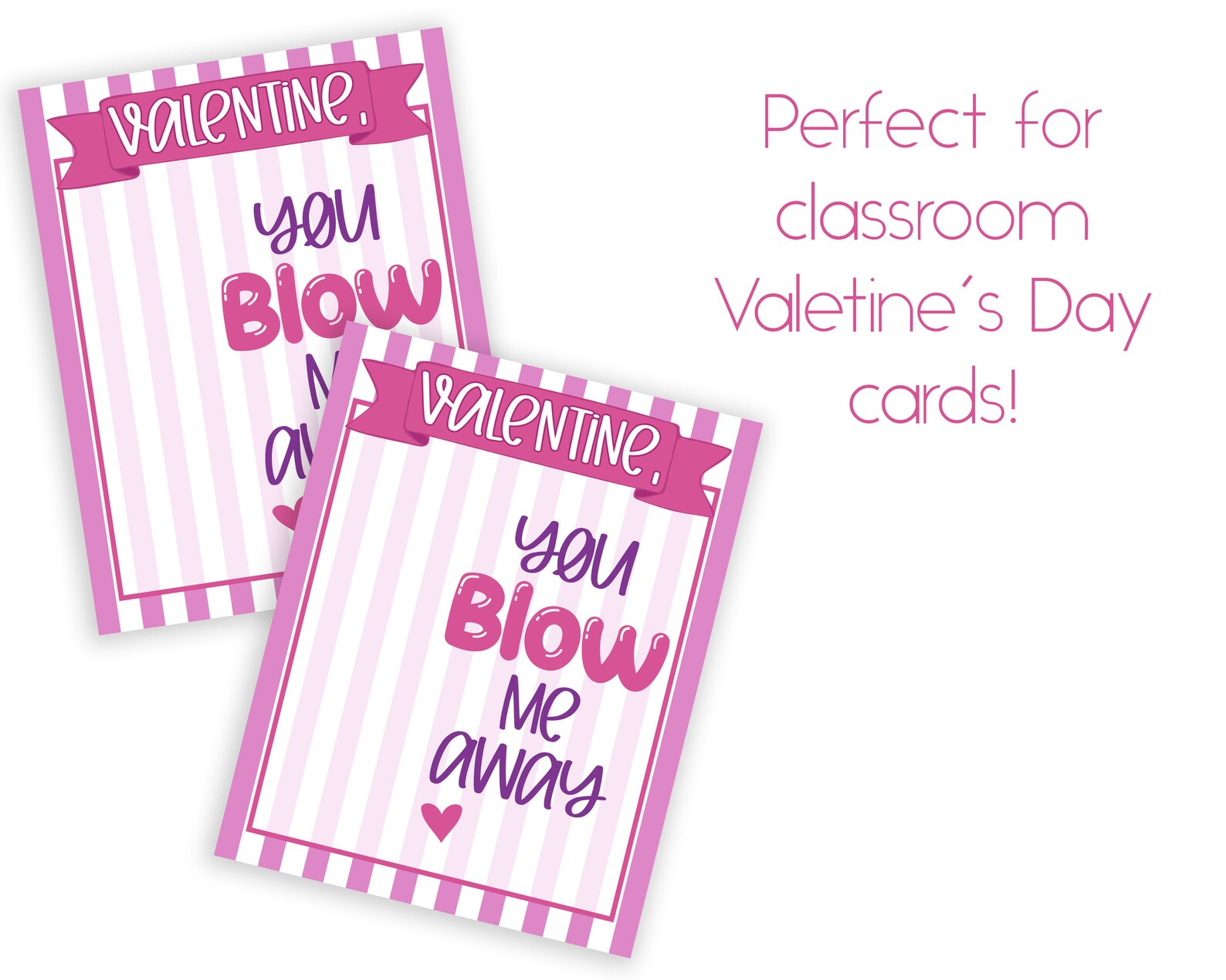 Printable Valentine's Classroom Valentines Kids - Etsy