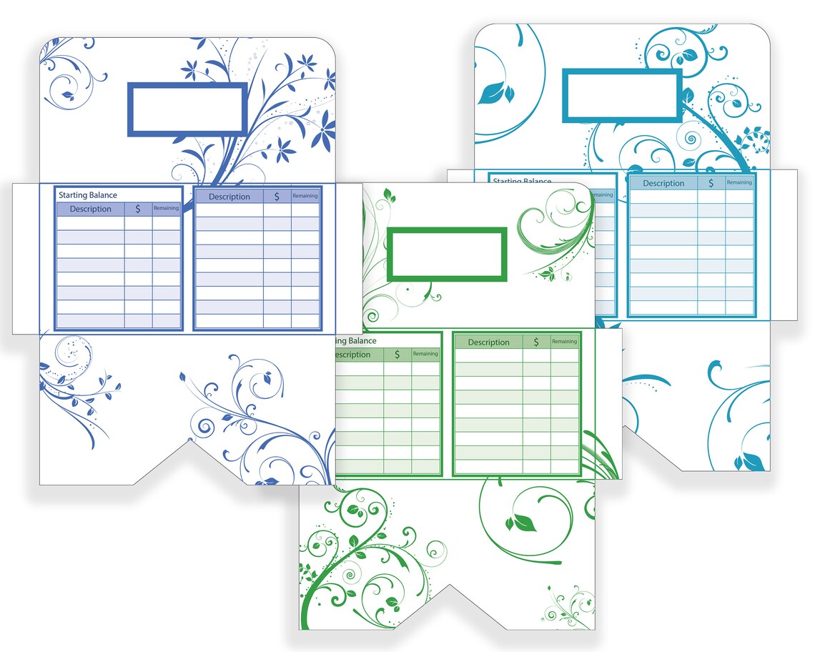 Cash Envelopes Set of 8 Cash Envelope System Cute Cash | Etsy