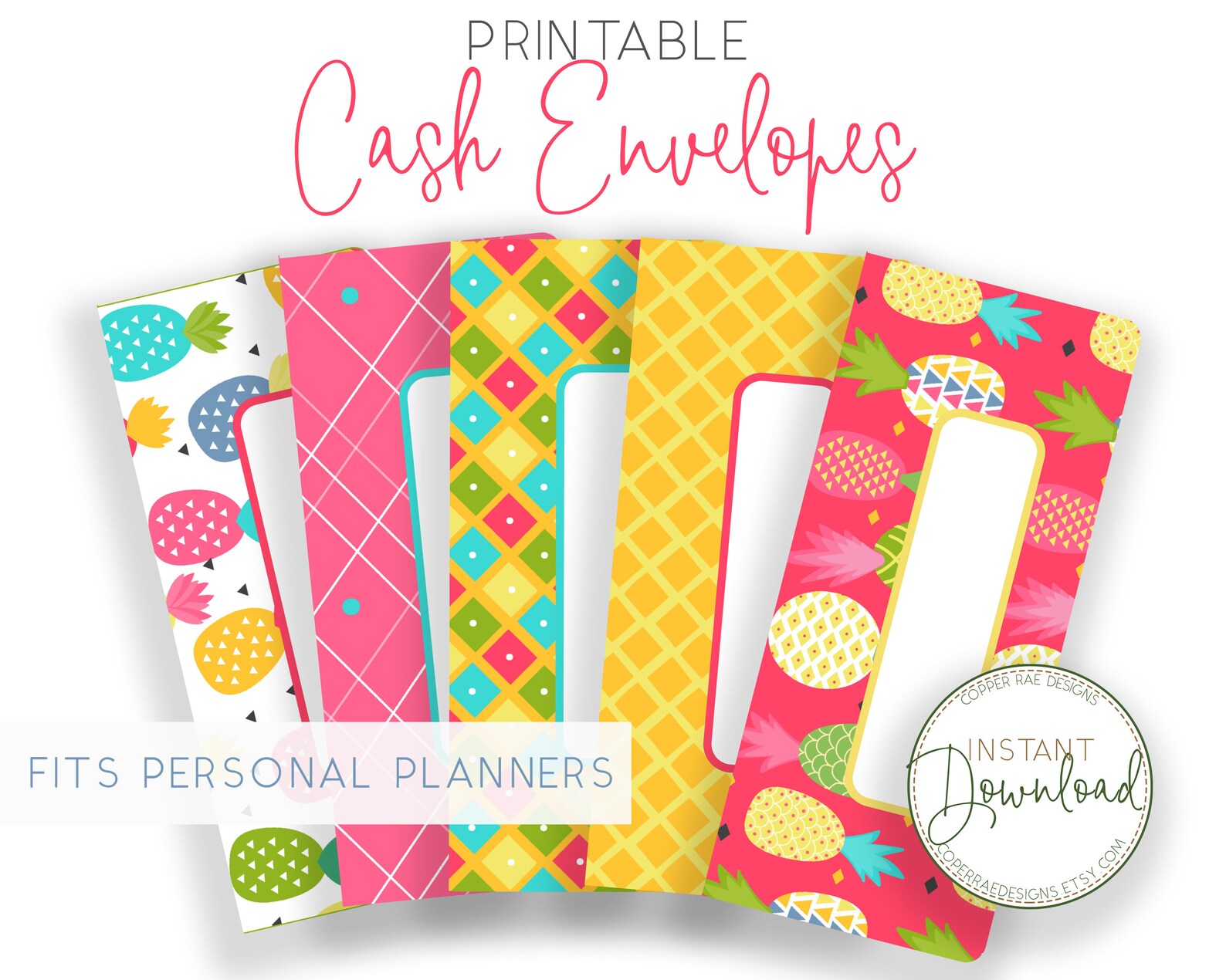 Printable Envelopes Personal Planner Envelopes Happy | Etsy