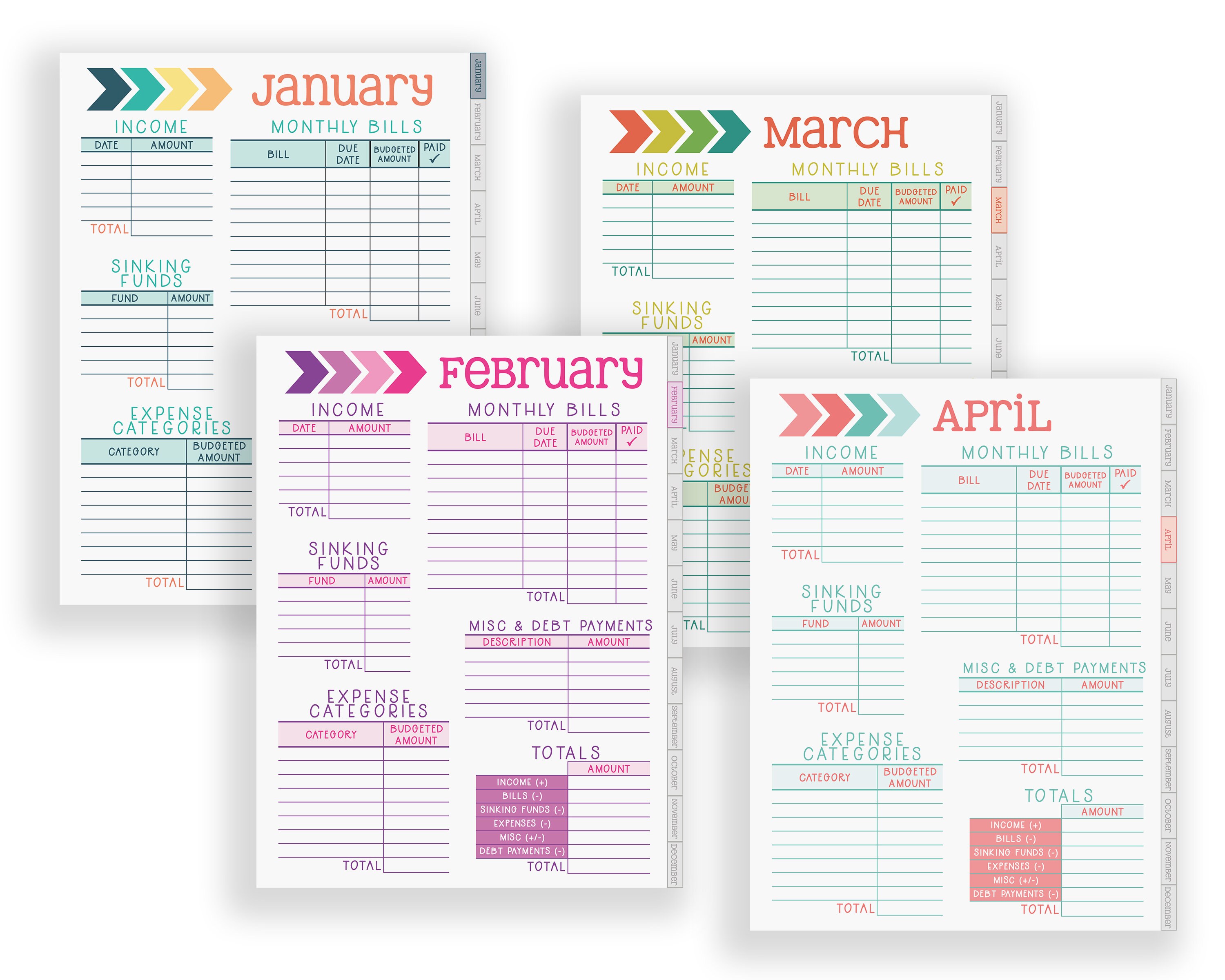 Goodnotes Budget Tracker, Budget Planner, Finance Planner, Goodnotes ...