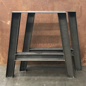 Metal Table Legs, I-beam A (set of 2) - Etsy
