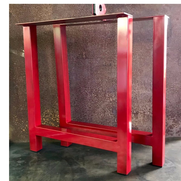 Red Metal Coffee Table - Etsy