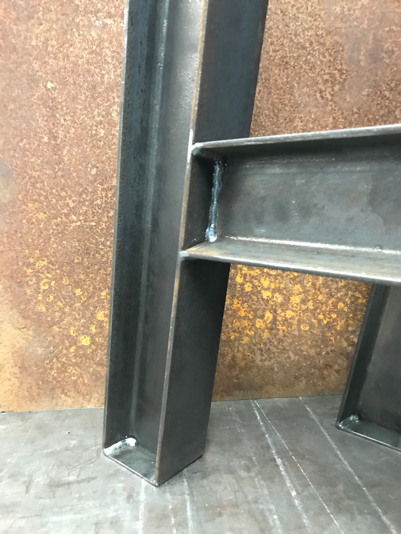 Metal Table Legs I-beam A set of 2 | Etsy