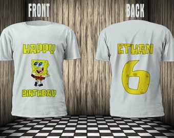 Spongebob shirt | Etsy