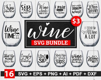 Funny wine sayings | Etsy