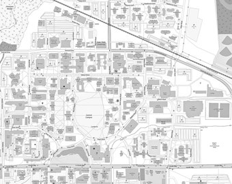 Iowa State University Campus Map