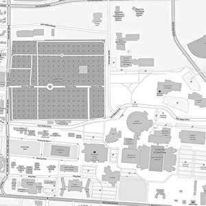 University of Wyoming Map - Etsy