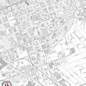 University of South Carolina Map - Etsy