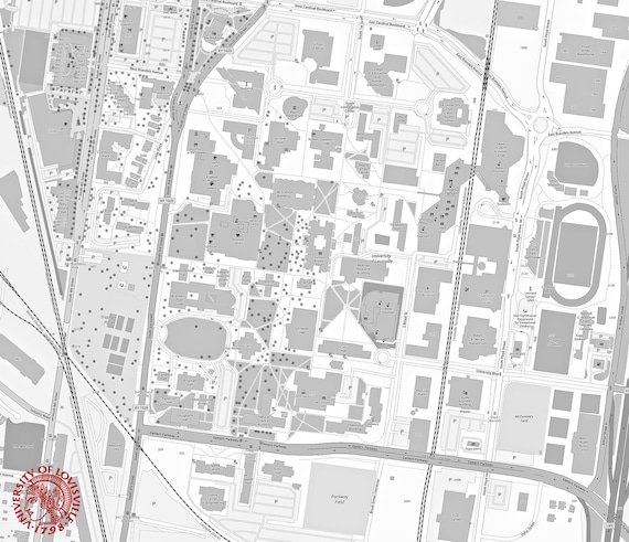 Mapa De La Universidad Estatal De Kentucky Kentucky Earth Science