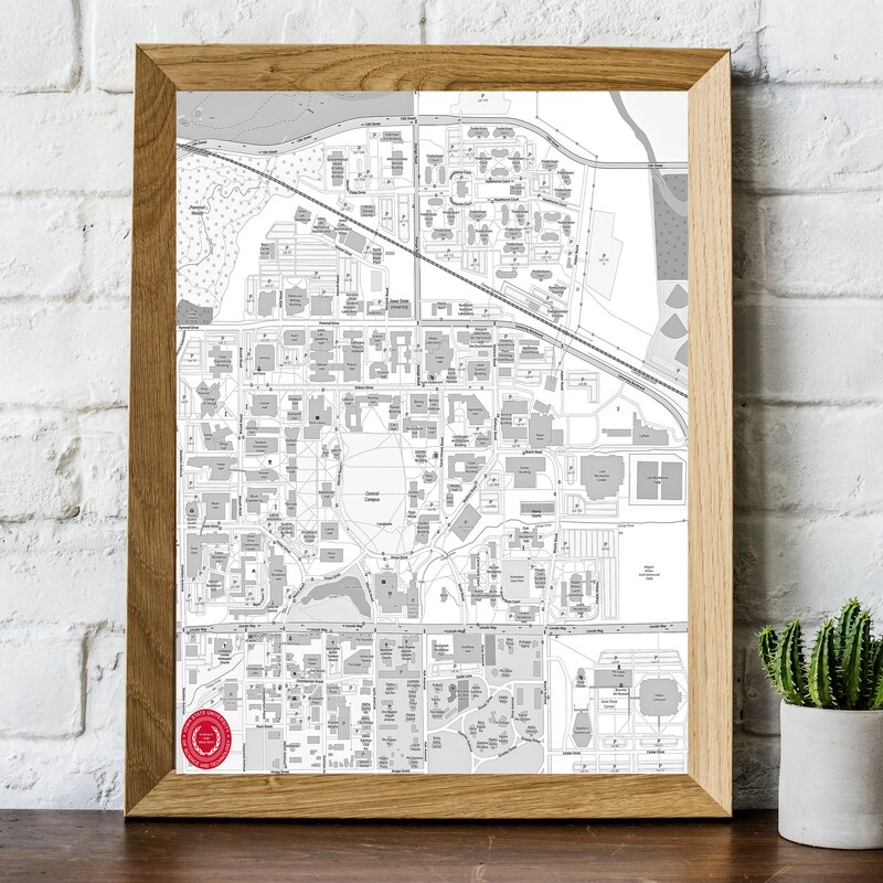 Map of Iowa - Etsy