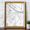 Texas Tech University Map - Etsy