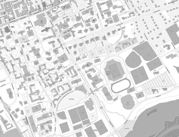 Princeton Campus Map