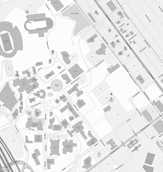 Utep Campus Map 2022