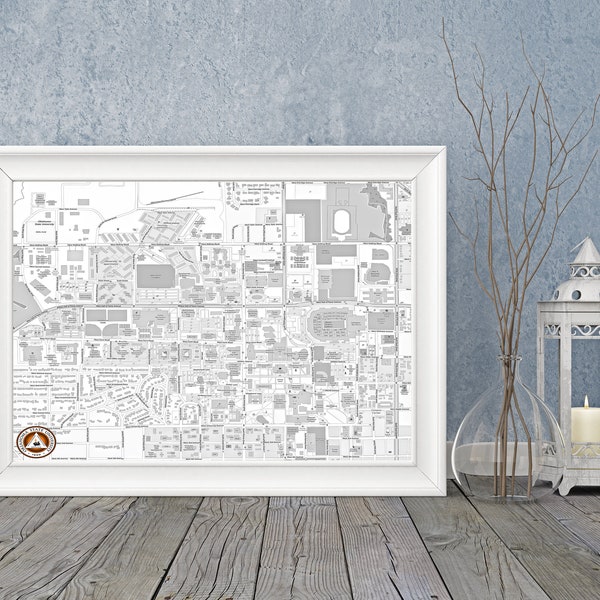 Oklahoma State Map - Etsy
