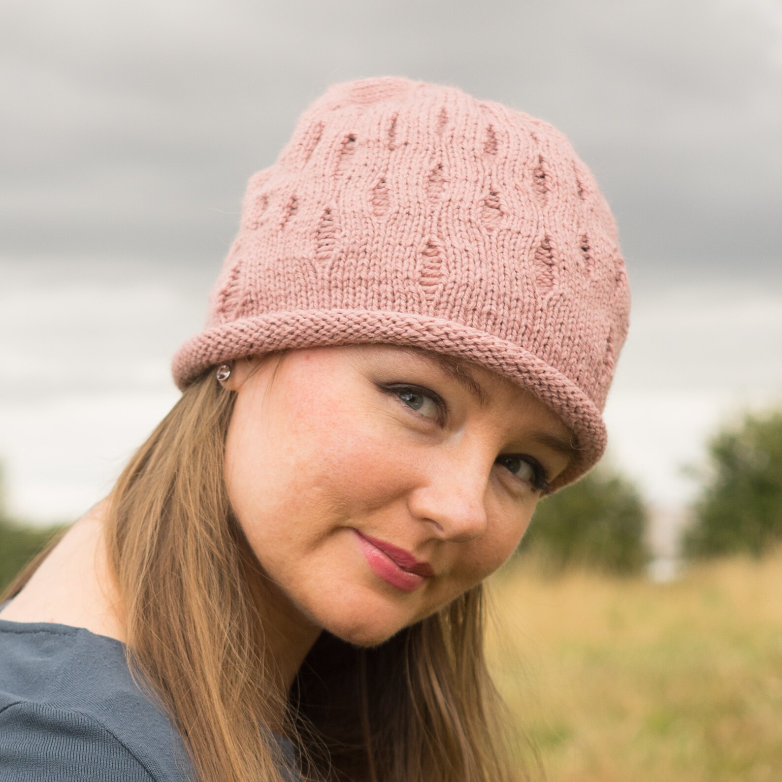 Dusty Pink Hat Gift for Her Holds Shape - Etsy