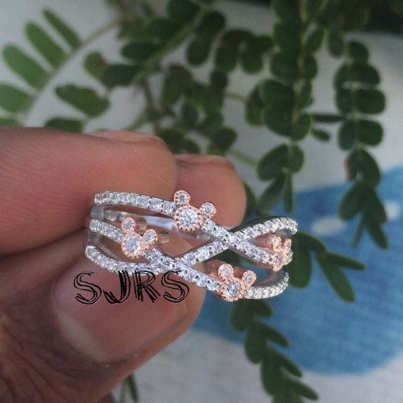 Mickey Mouse Ring - Etsy