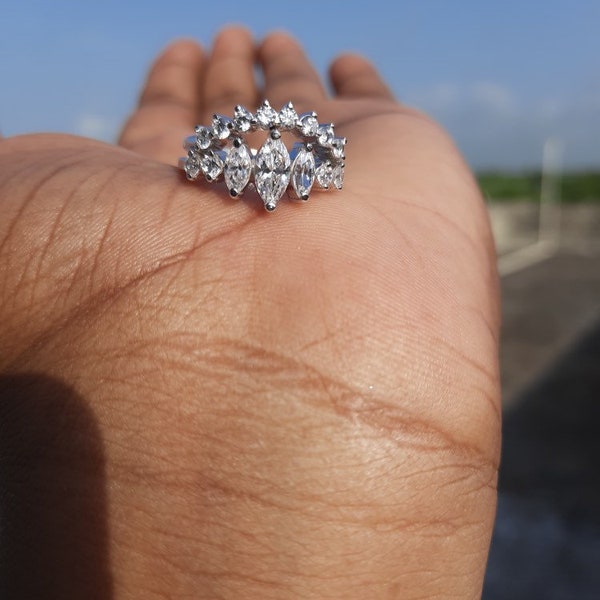 Edgy Engagement Ring - Etsy